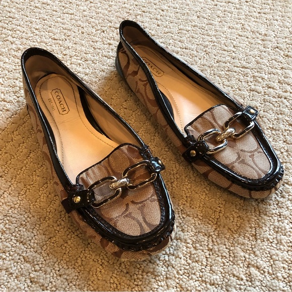 Coach | Shoes | Coach Perri Driving Loafers Sz 6 | Poshmark